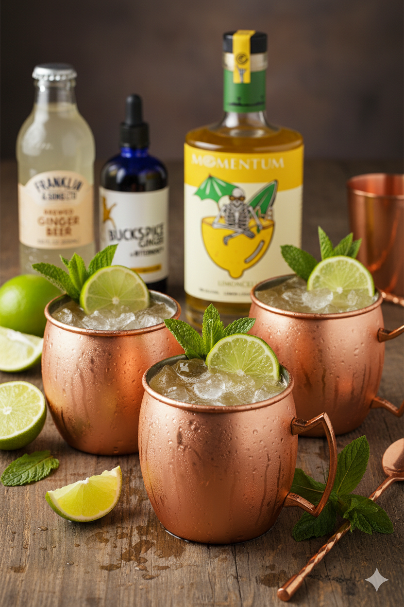 Momentum Limoncello Mule – Momentum Distillery